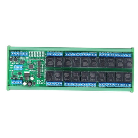 20 Channel Relay Board, Multifunctional DIN35 Or C45 Rail Mounting ...