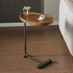 C-shaped Side Table, Small Sofa Table for Cough, Narrow Side Table ...