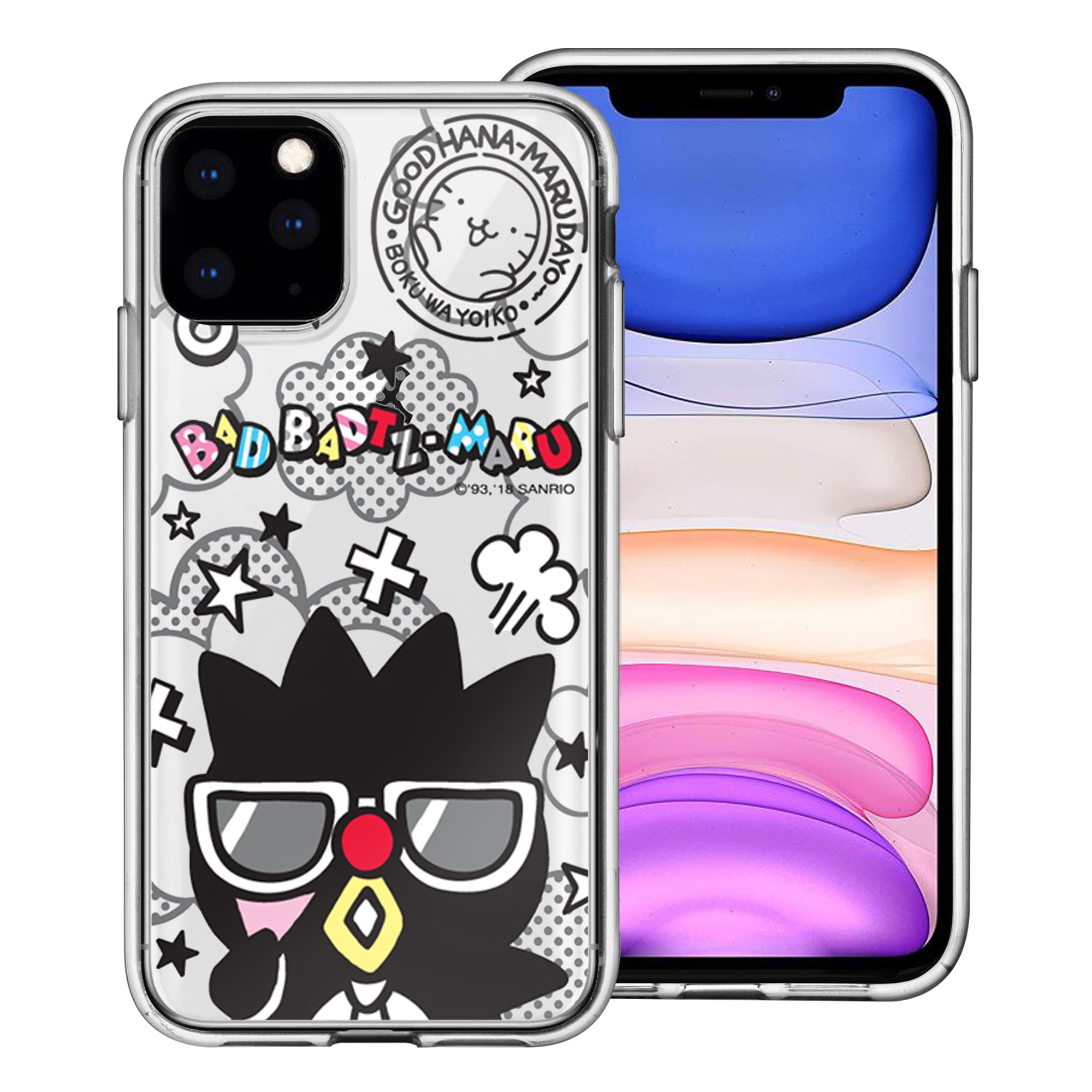 iPhone 13 Pro Case (6.1inch) Sanrio Cute Clear Soft Jelly Cover - Bad ...
