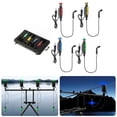 4Pcs Sensitive Fishing Alarm Fishing Rod Alarm Swingers Chain ...