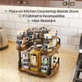 Lazy Organizer Spice Rack Spice Organization for Cabinet Height ...