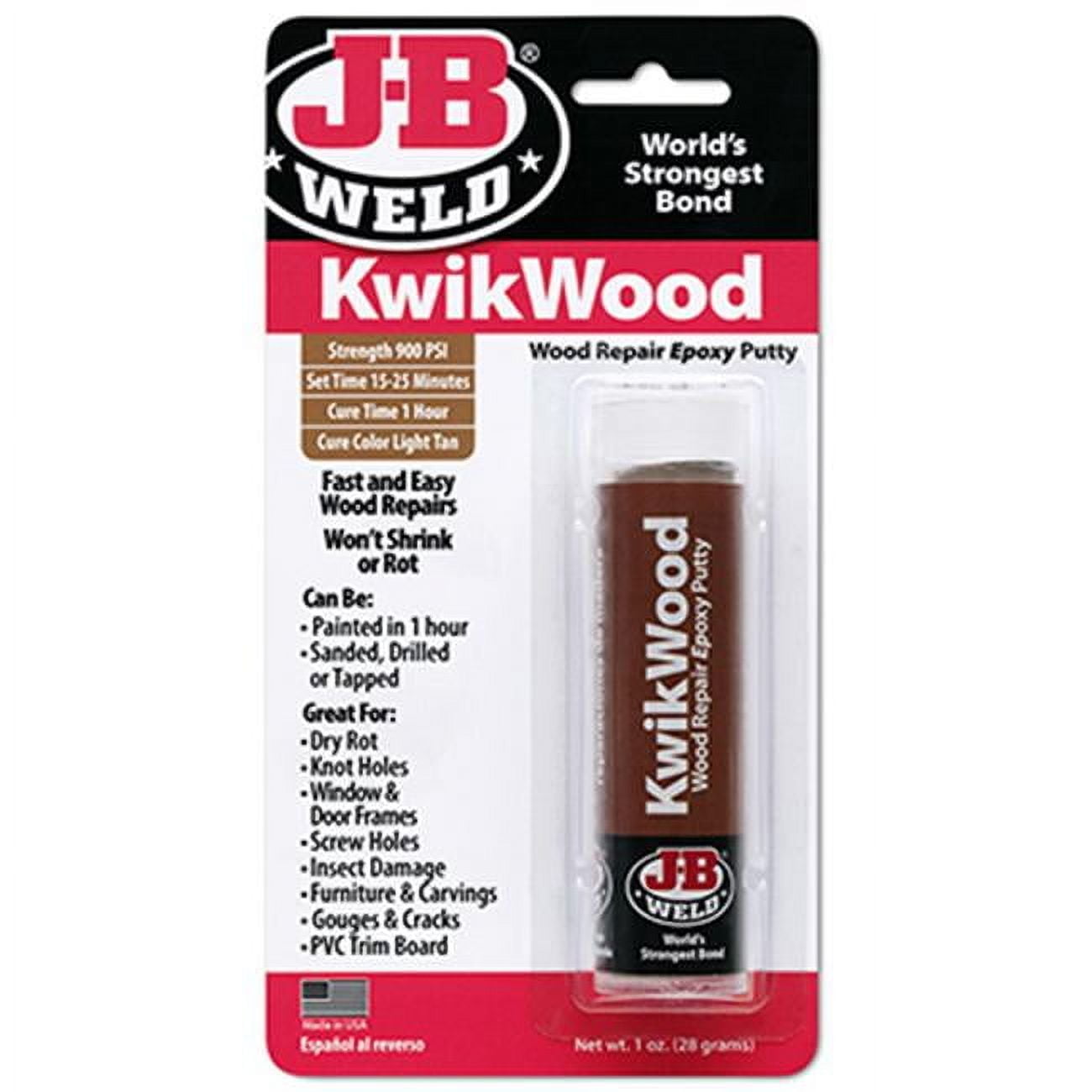 Click here for J-B Weld Jb Weld 8257 Kwik Wood Hand Mixable Epoxy... prices