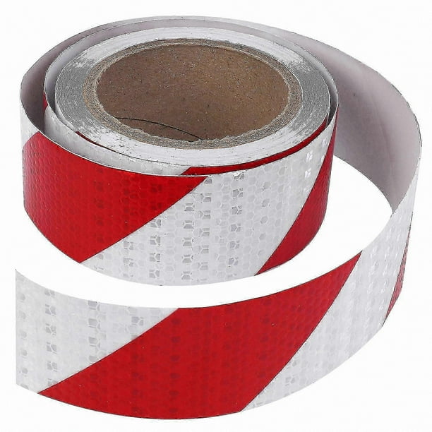 Reflective Safety Tape 10m x 5cm Self-Adhesive Warning Strip for ...