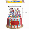 New Cute Cartoon Digital Circus Theme Birthday Party Decoration ...