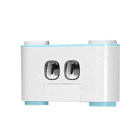 Automatic Auto Squeezer Toothpaste Dispenser Cup Set Wall Hanging ...