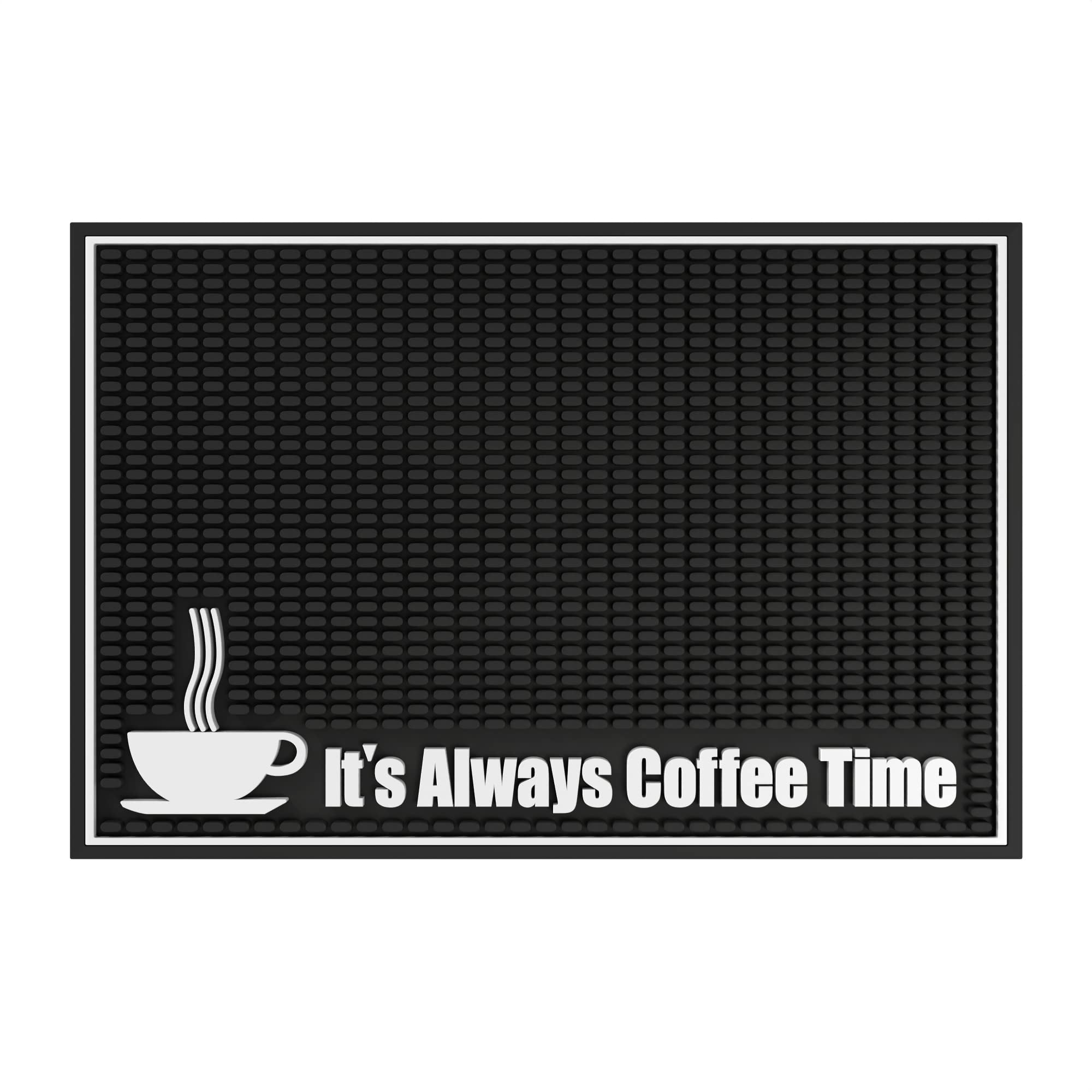 Highball & Chaser Premium Coffee Bar Mat 18in x 12in. 1cm Thick Durable ...
