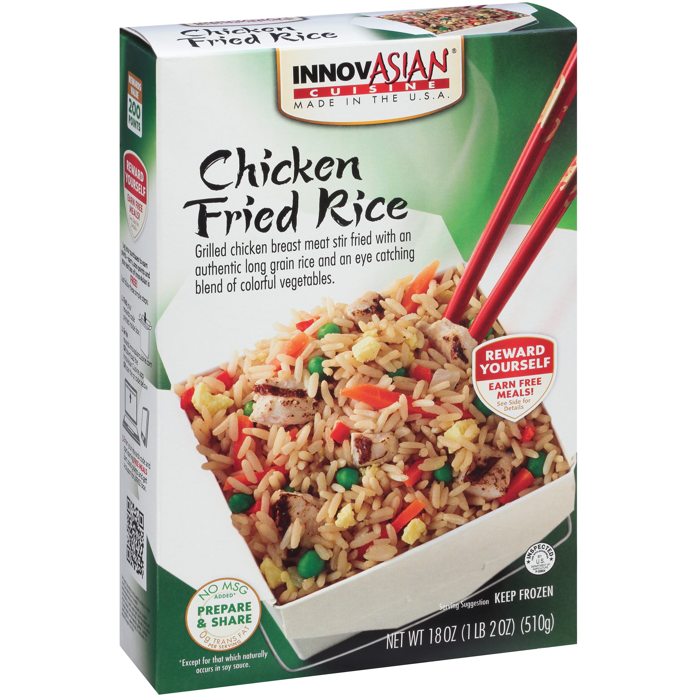 InnovAsian® Cuisine Chicken Fried Rice 18 oz. Box - Walmart.com