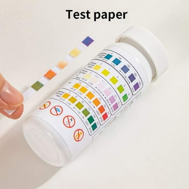 50pcs 4-in-1 PH Test Strips Water Quality Test Paper Strip Residual ...