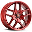 XXR 567 18x8.5 5x108/5x112 35et Candy Red Wheel - Walmart.com