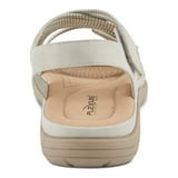 Flexus Women's CROSSBEAM Cross Over Sandals Light Grey EU 39 / US 8.5 - Walmart.com