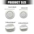 Car Bumper Lens Hole Protector Covers Large And Small Sizes Rubber ...