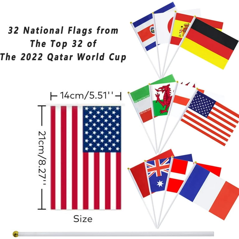 World Cup 2022 Team Flags