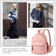 Vbiger Women Backpack 2 In 1 Pu Leather Shoulders Bag Chic School Bags