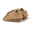 Infant Baby Boys and Girls Moccasins Sneakers Premium Soft Sole Tassels Prewalker Anti-Slip ...