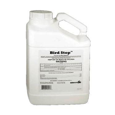 Bird-X Bird Proof Repellent Liquid, Non-Toxic Deterrent - 1 Gallon ...