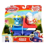 Pikwik Pack Axel's Truck with Exclusive Off-Road Axel Figure, Push ...