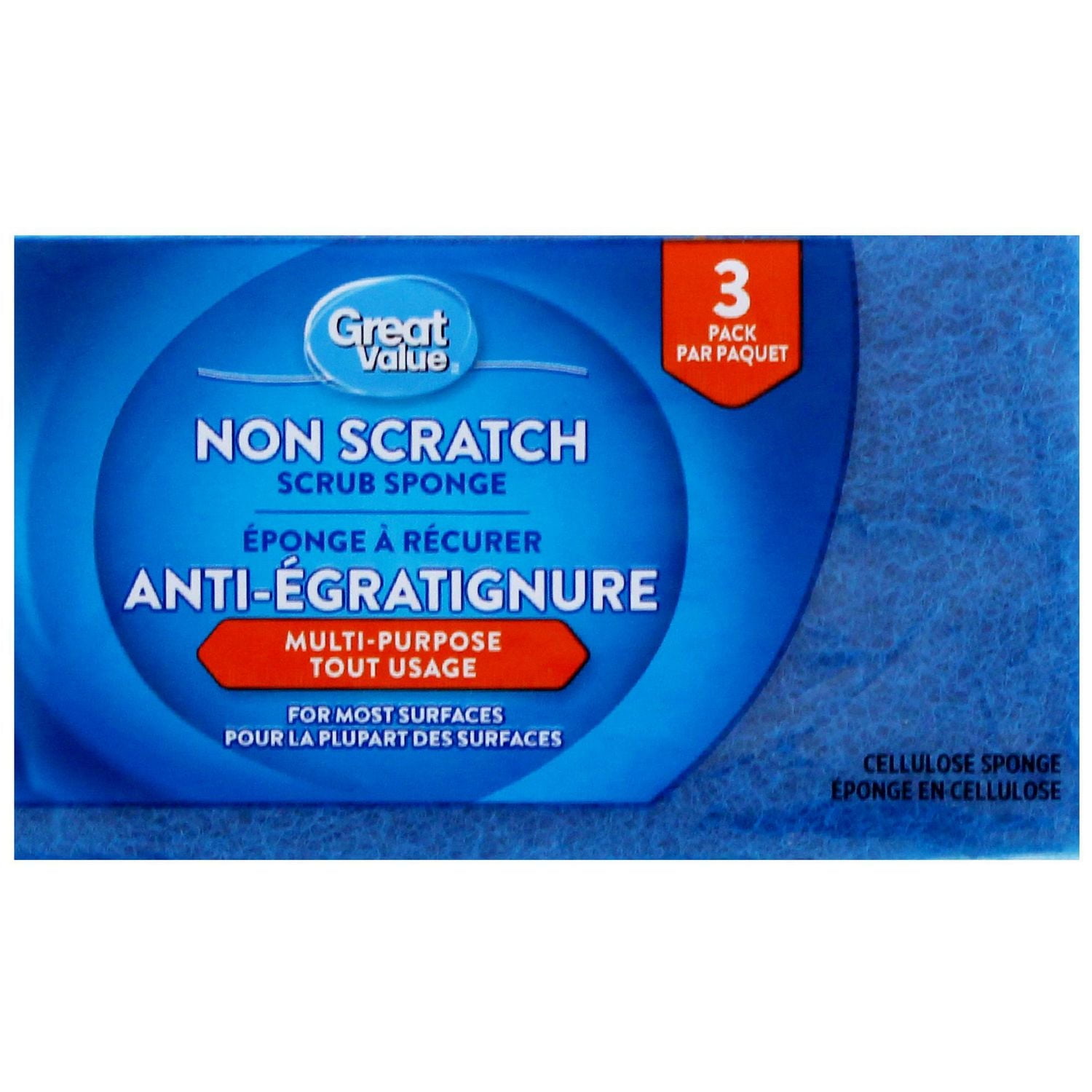 Click here for Great Value Non Scratch Scrub Sponge prices