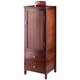 Pemberly Row Cupboard in Walnut - Walmart.com