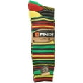 Mens Fashion Socks Rasta, 3 Pack - Walmart.com
