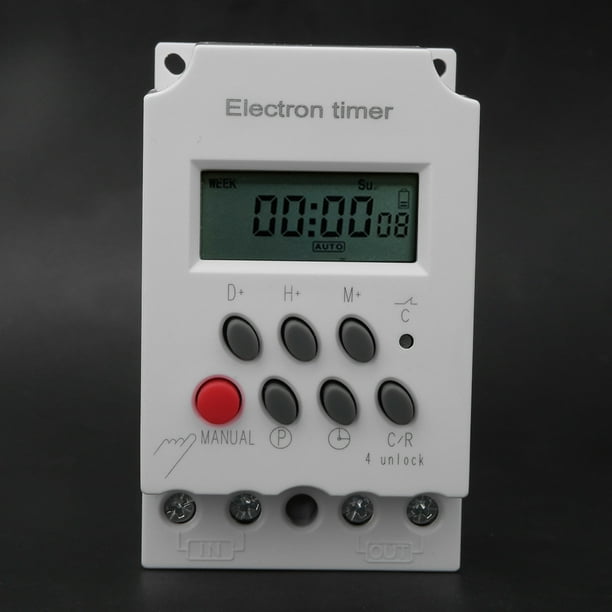Power Timer Switch 220vac 30a Programmable Timer Switch Digital Timer Switch For Electric
