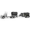 First Gear DCP 1/64 Peterbilt 379 Tandem Axle Semi with 36" Sleeper Cab ...