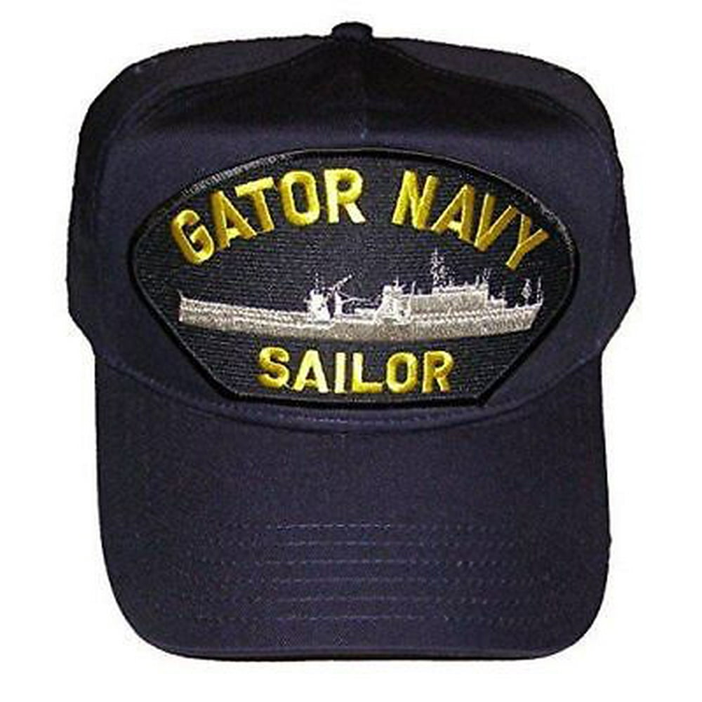 USN GATOR NAVY SAILOR W/ LST HAT CAP AMPHIBIOUS SHIP USMC SHIP TO SHORE ...