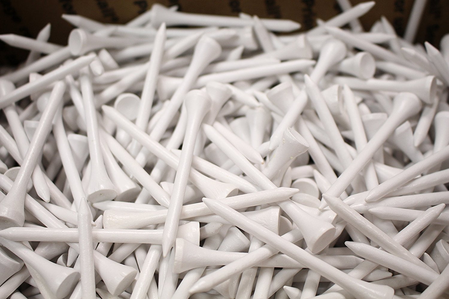 PLAYER SUPREME Premium Golf Tees- 500 Count -White Premium One-Piece ...