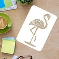 Large Size Flamingo Stencils Flamingo DIY Decoration Painting Stencils Mandala Flamingo Painting ...
