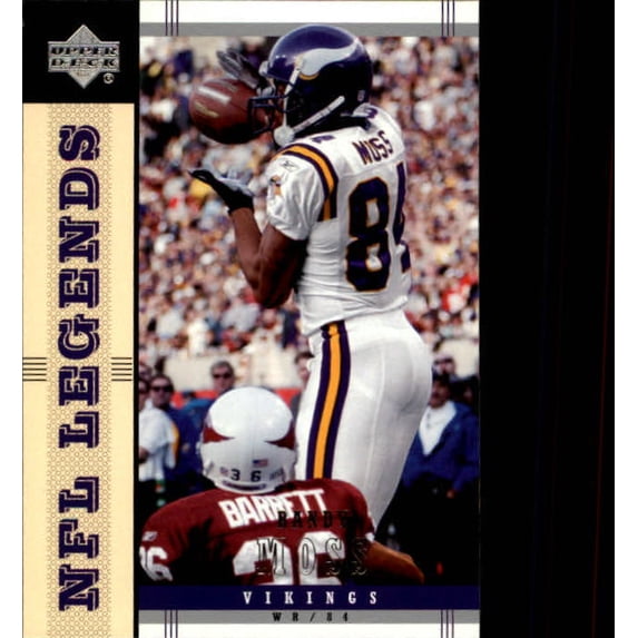 2004 Upper Deck Legends #49 Randy Moss Minnesota Vikings NFL Football ...