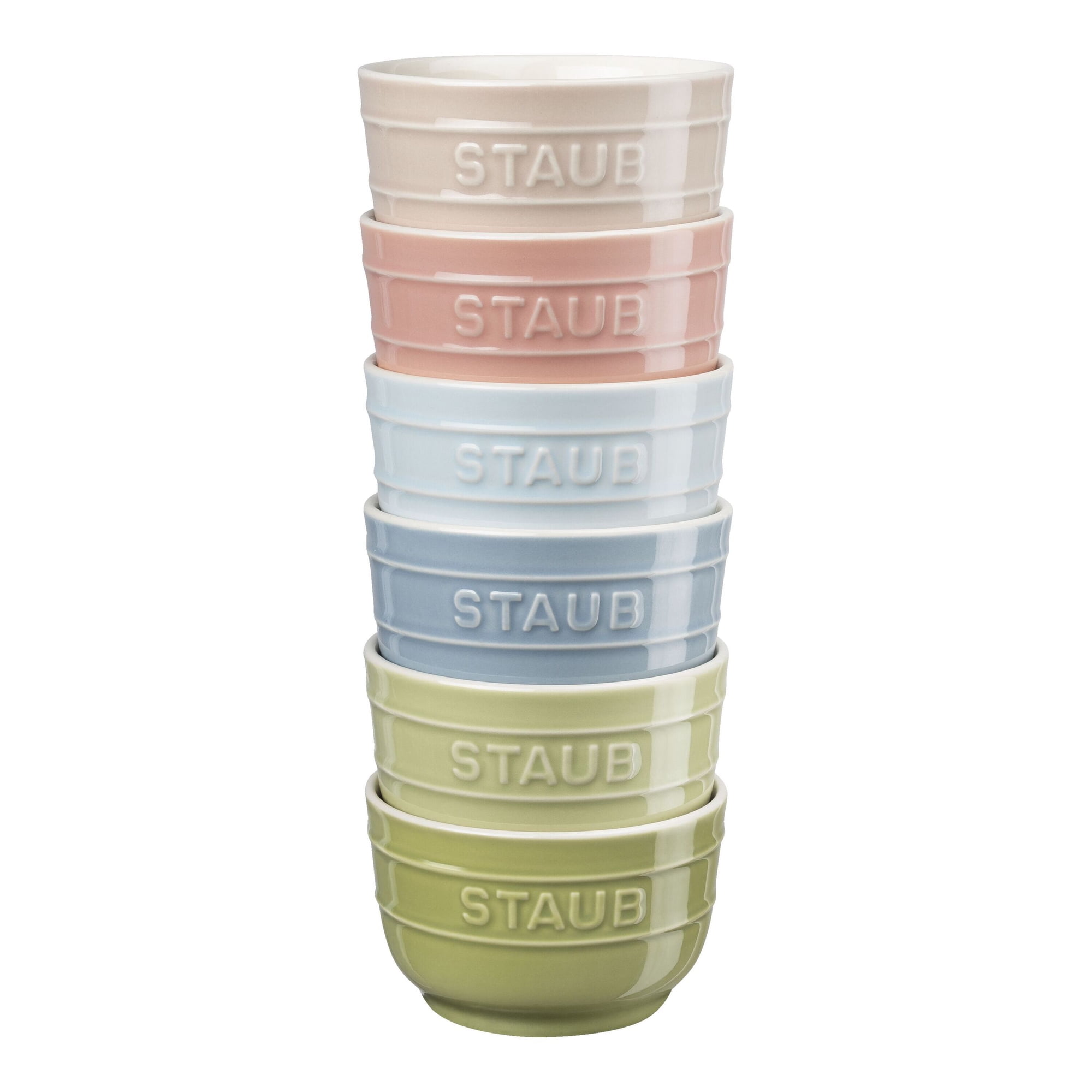 Click here for Staub Ceramique 9 Cm / 6 Piece Ceramic Ramekin Set... prices