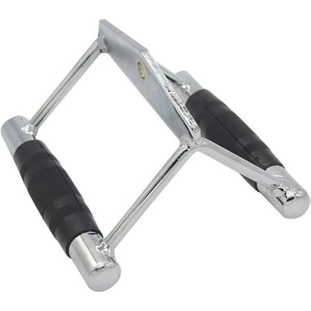 Double D Row Handle Cable Attachment – Non Slip Handle & 360° Steel ...