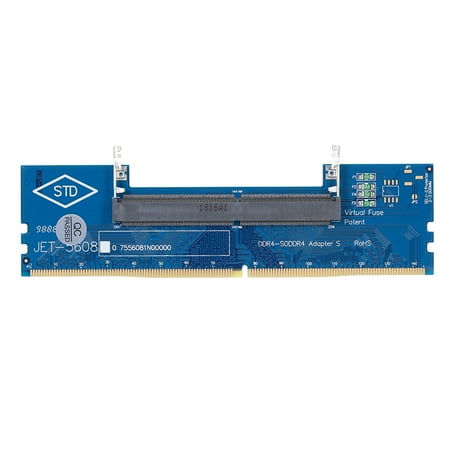 DDR4 Laptop SO-DIMM to Desktop Adapter Card Converter Memory RAM ...
