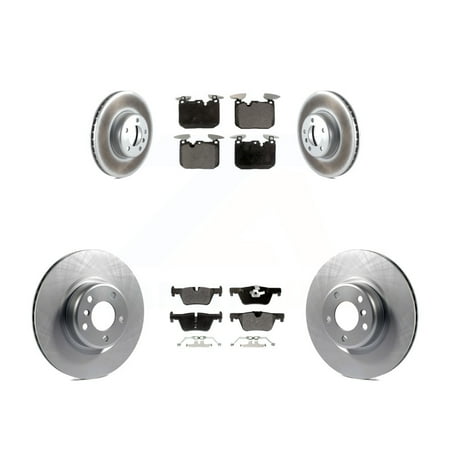 Transit Auto - Front Rear Coated Disc Brake Rotors And Semi-Metallic ...