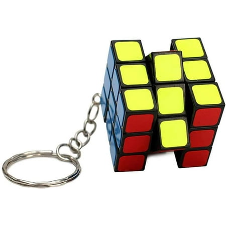 HTCM 3x3x3 Mini Keychain Magic Cube 3x3x3 Keychain Speed Cube Puzzle ...