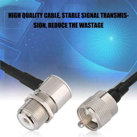 LAFGUR Car Mount Cable, 5M PL259 UHF Connectors For Car Mobile Antenna ...