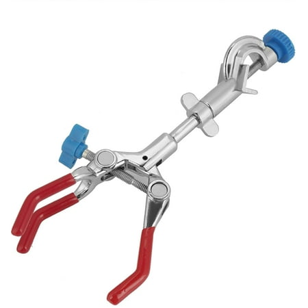 Lab Clamp, Lab Clamp 3 Prong Finger Style, Adjustable Rubber-Coated ...