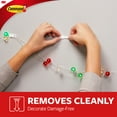 Command Small Indoor Hooks & Decorating Clips Value Pack, White, 40 ...