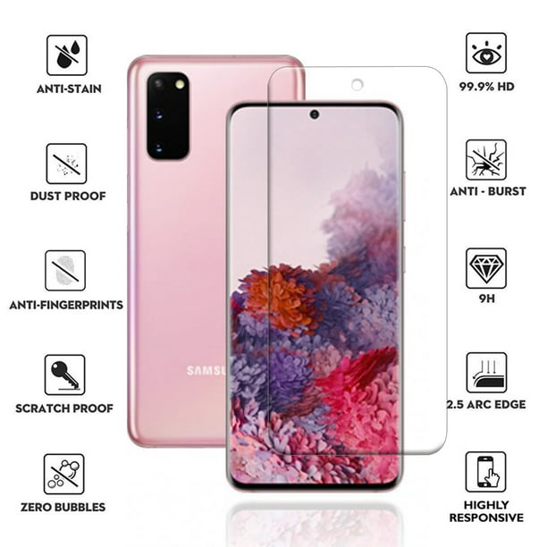 For Samsung Galaxy S20 Full Cover 3d Curved Tempered Glass Screen