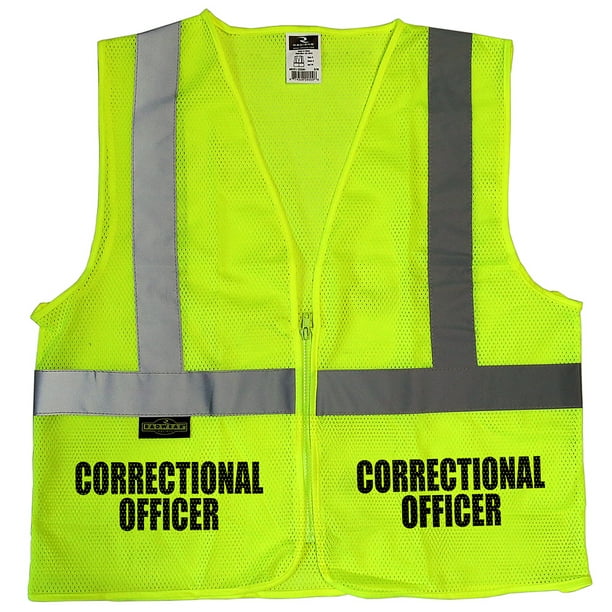 Qraphic Tee - Correctional Officer safety vest, High Visibility vest ...