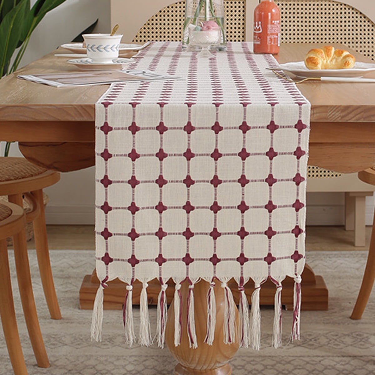 Table Runner Table Runner Boho Table Runner Linen table pants Fall ...