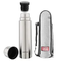 Milton Optima 350 Thermosteel Hot and Cold Flask, 350 ml, Silver ...