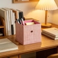 Hzrsly Foldable Fabric Storage Box Large Drawer Style Organizing Box ...
