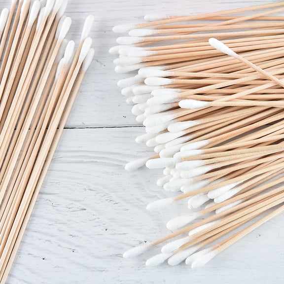 Q Tips Wooden Sticks