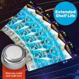 MEDca 1.5V Alkaline Batteries - LR754 AG5 393 754 LR48 193 Battery - 60 ...