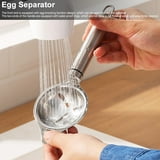 OTVIAP Stainless Steel Egg Yolk Separator, Egg White Strainer, Kitchen ...