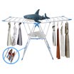 Gomok Umbrella Drying Rack, Rotary Outdoor Dryer Clothes Line 4 Arms ...