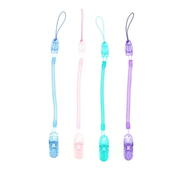 Parent's Choice Pacifier Lanyard Clip, Pink - Walmart.com
