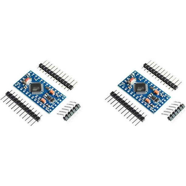 Treedix 2pcs PRO Mini Atmega328P-AU 5V/16MHz Development Board ...