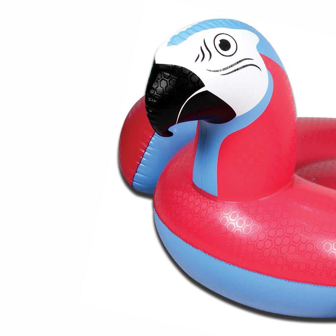 Margaritaville Swimming Pool Rideable Tropical Parrot Inflatable Float ...