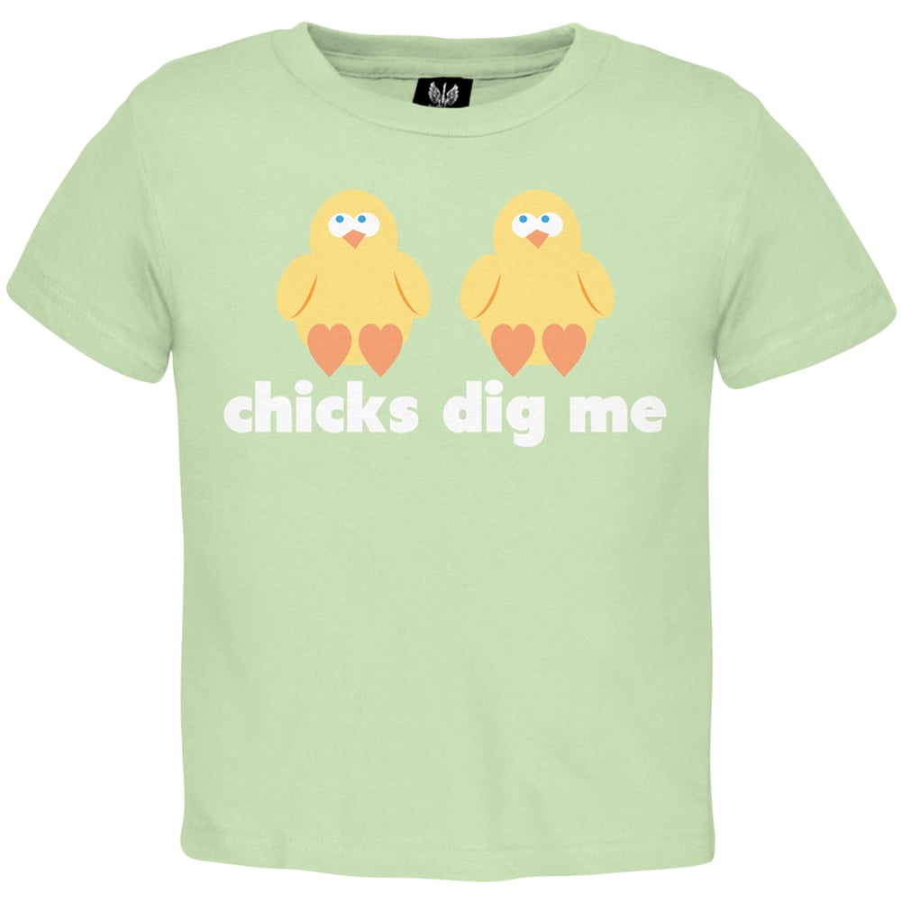 Chicks Dig Me Toddler T-Shirt - 3T - Walmart.com